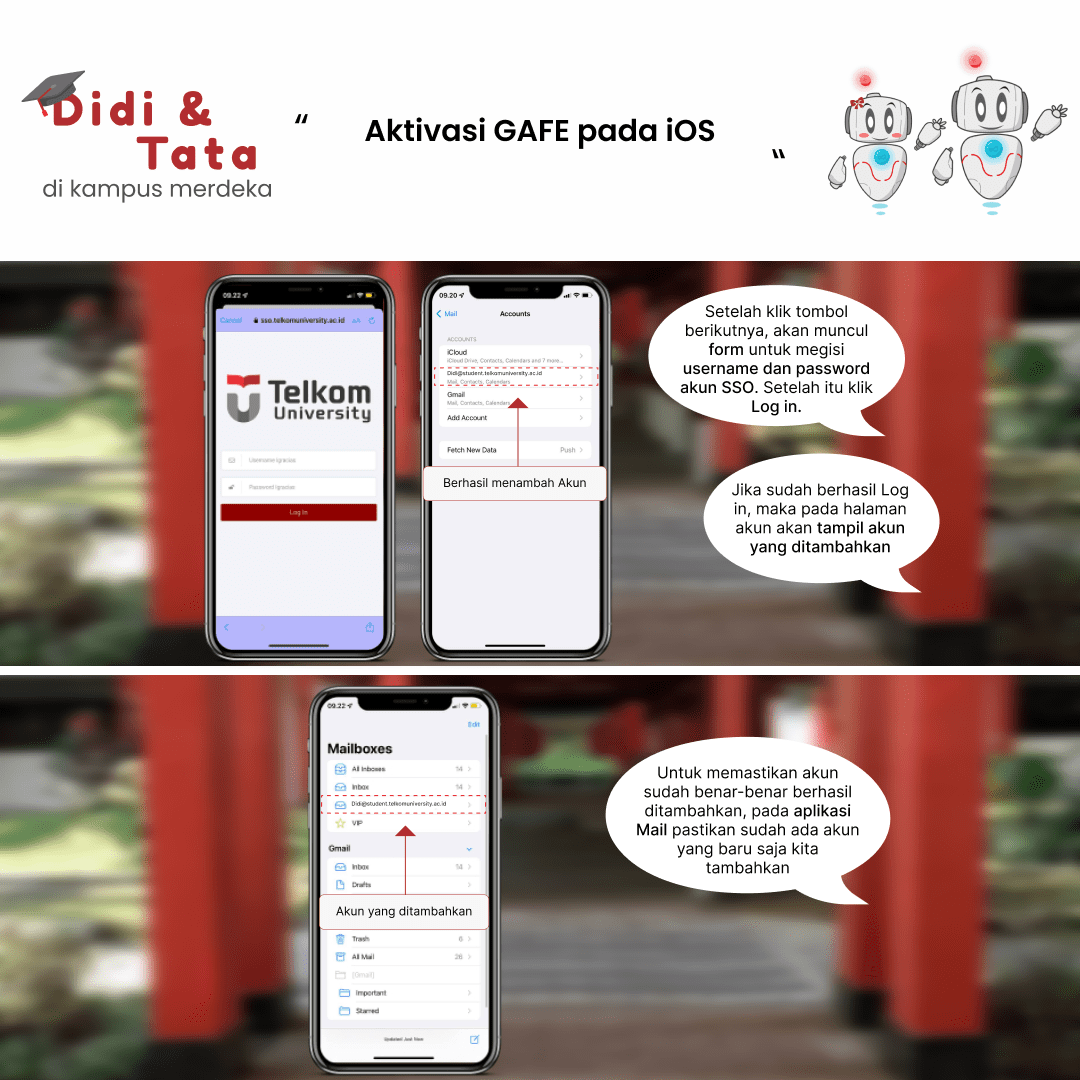 Seri 10 Cerita Didi&Tata di Kampus Merdeka: Aktivasi GAFE pada iOS | Direktorat Pusat Teknologi ...