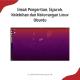 Simak Pengertian, Sejarah, Kelebihan dan Kekurangan Linux Ubuntu