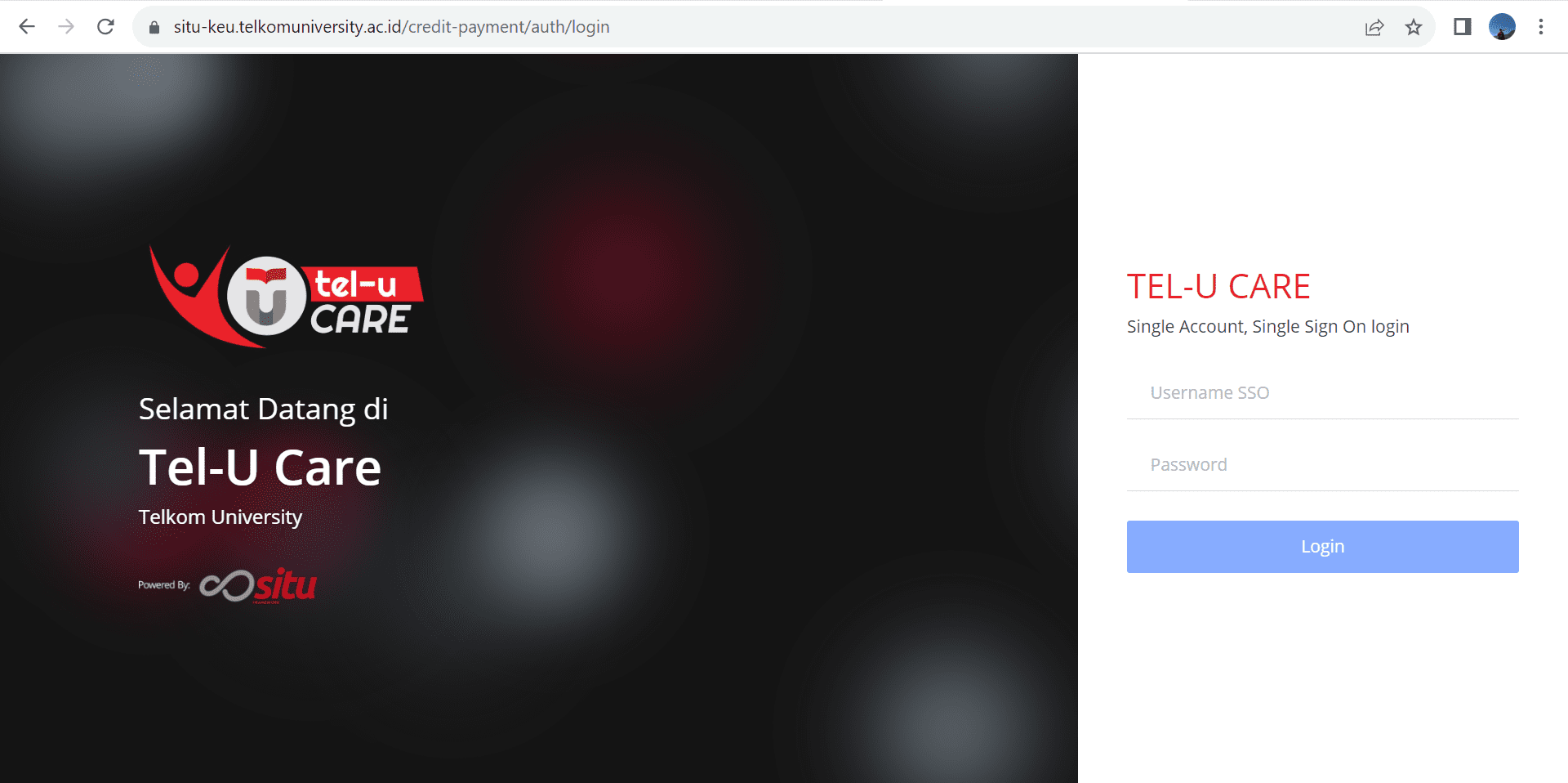 Aplikasi Tel-U Care | Direktorat Pusat Teknologi Informasi