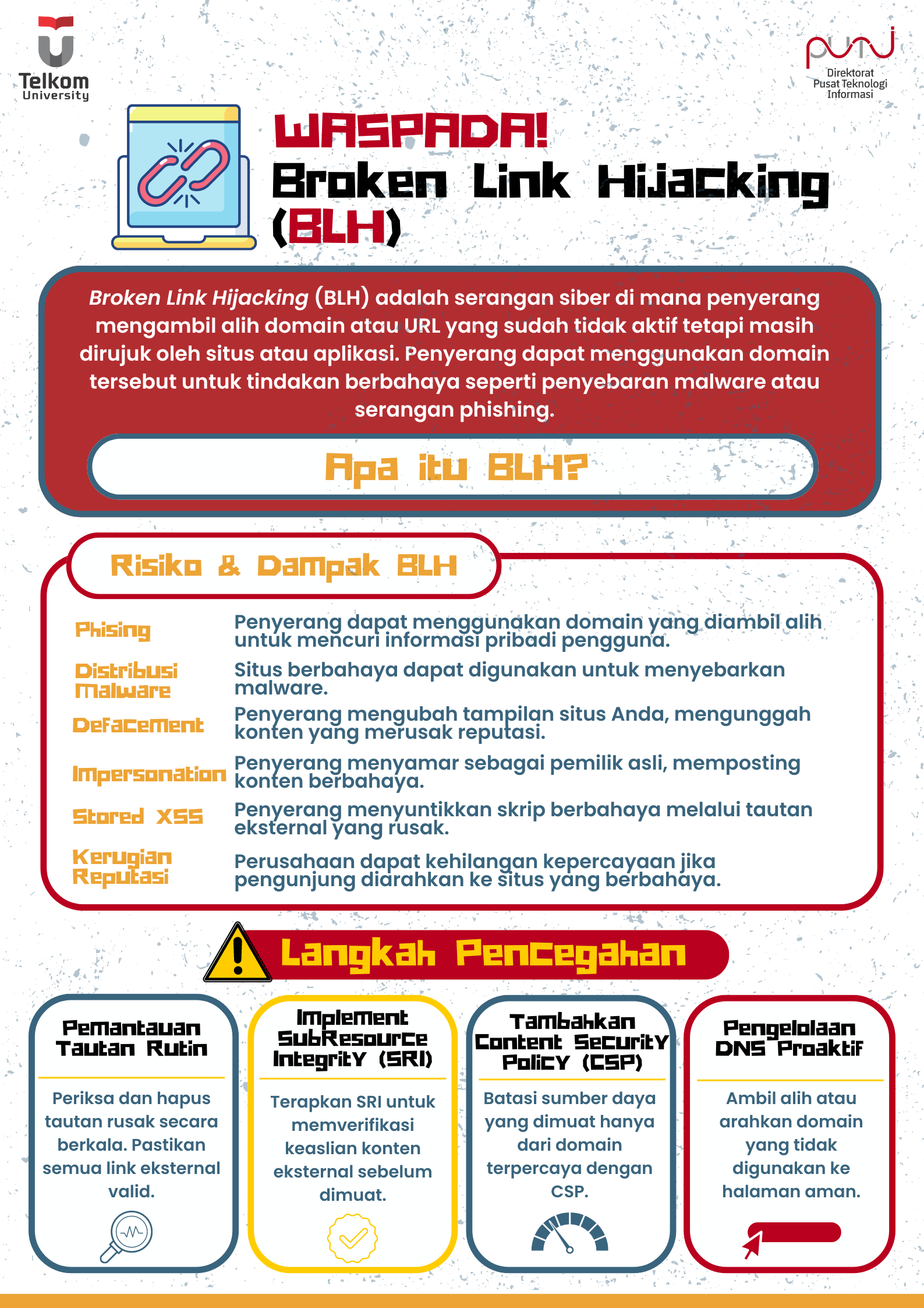 Waspada! Broken Link Hijacking (BLH) Mengintai Domain Kita