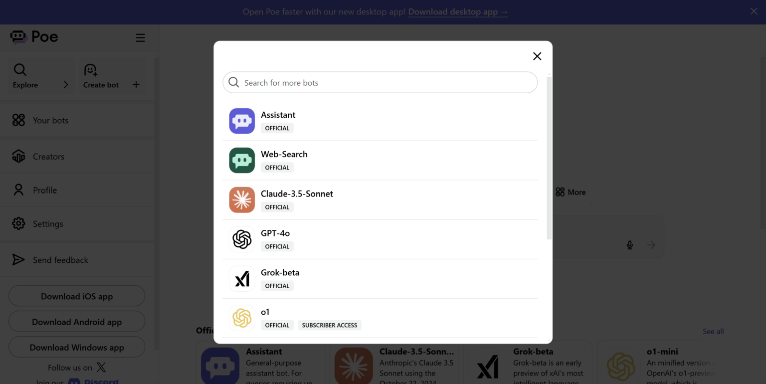 Poe AI: Interactive Artificial Intelligence in the Digital Era