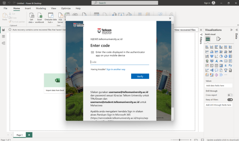 Panduan Download dan Login Akun Microsoft di Power BI